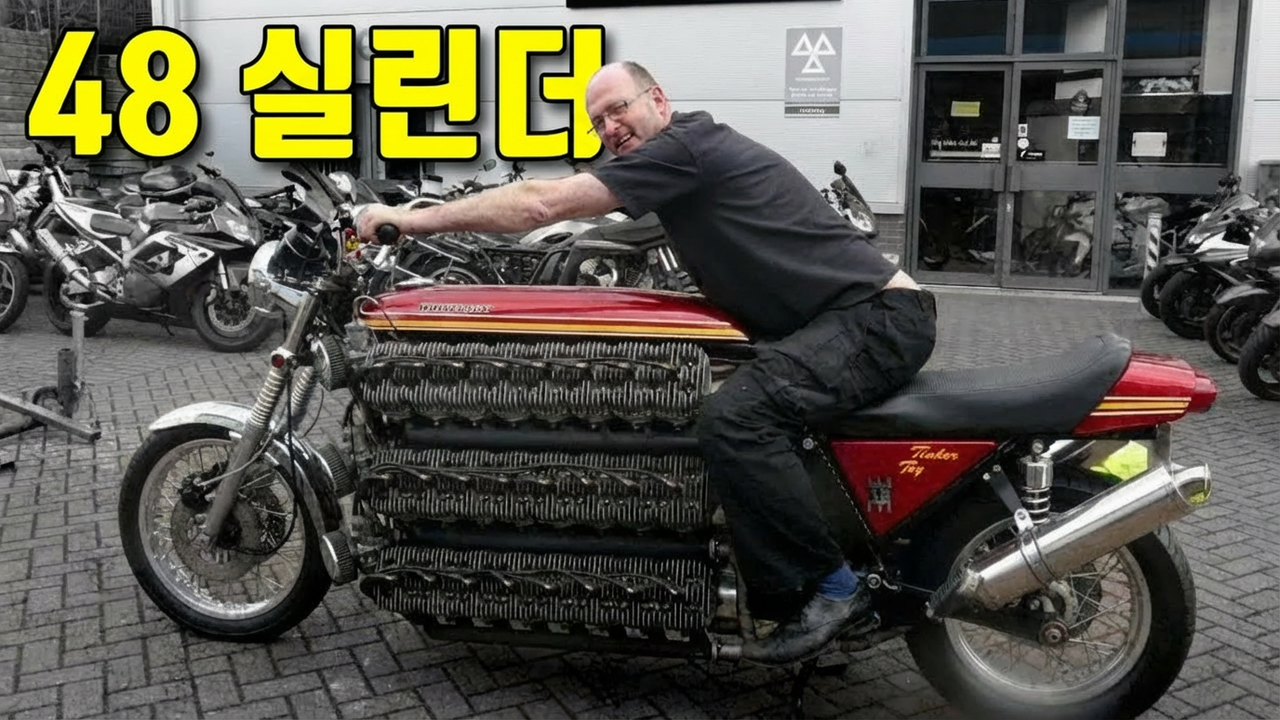 48기통 괴물 오토바이 – Tinker Toy