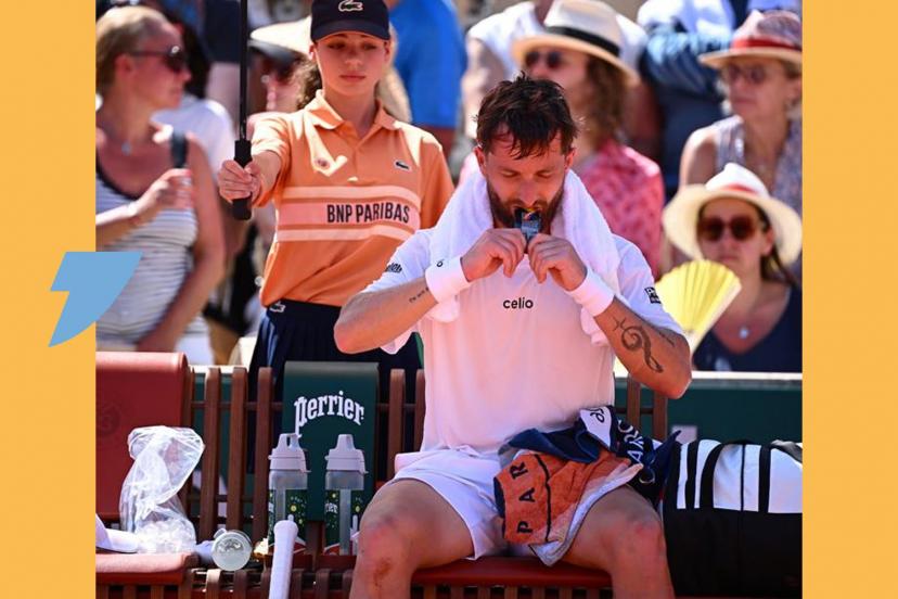 What do players eat and drink during matches?