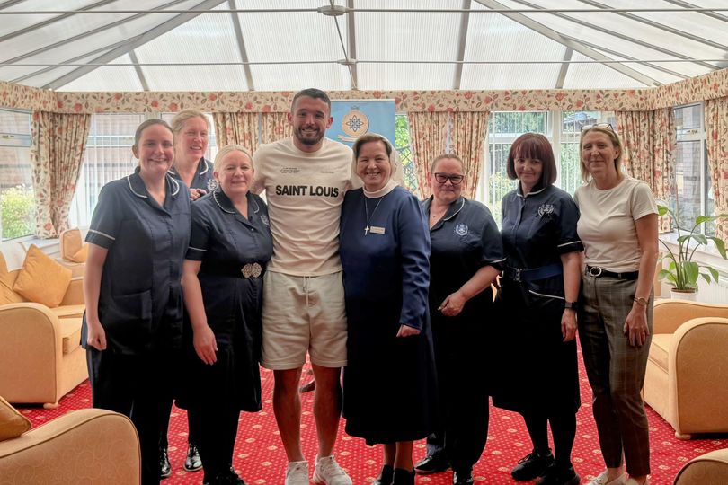 Aston Villa skipper John McGinn's surprise visit to hospice that cared ...