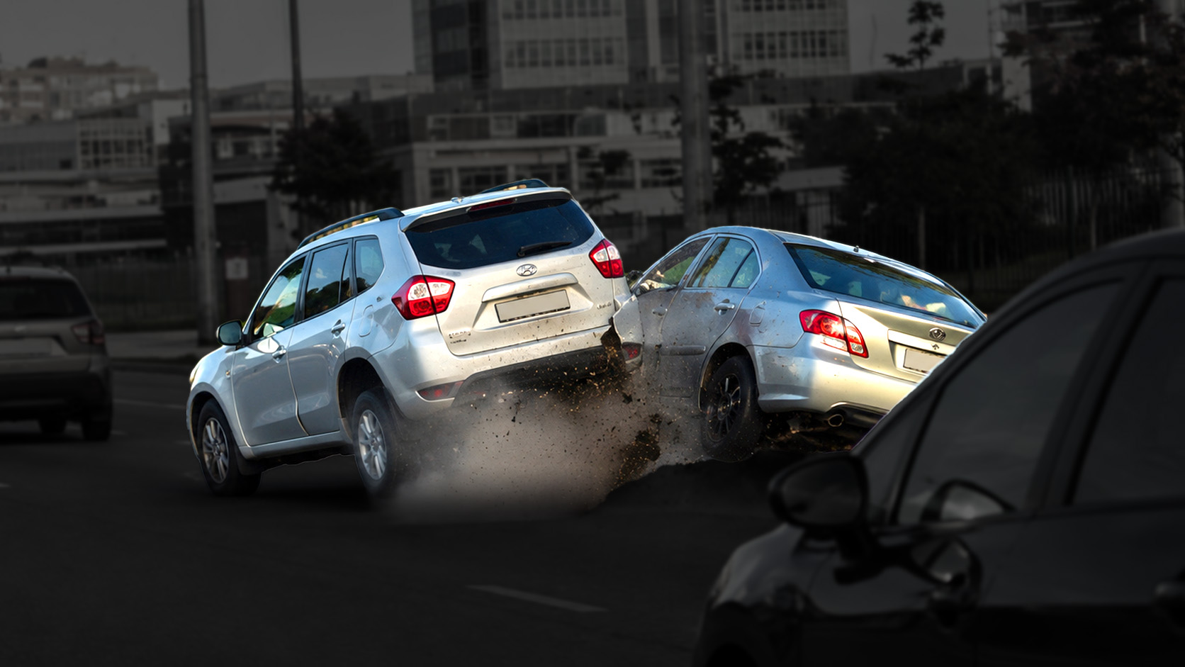 Crash caught on camera