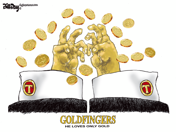 The latest political cartoons from Bill Day