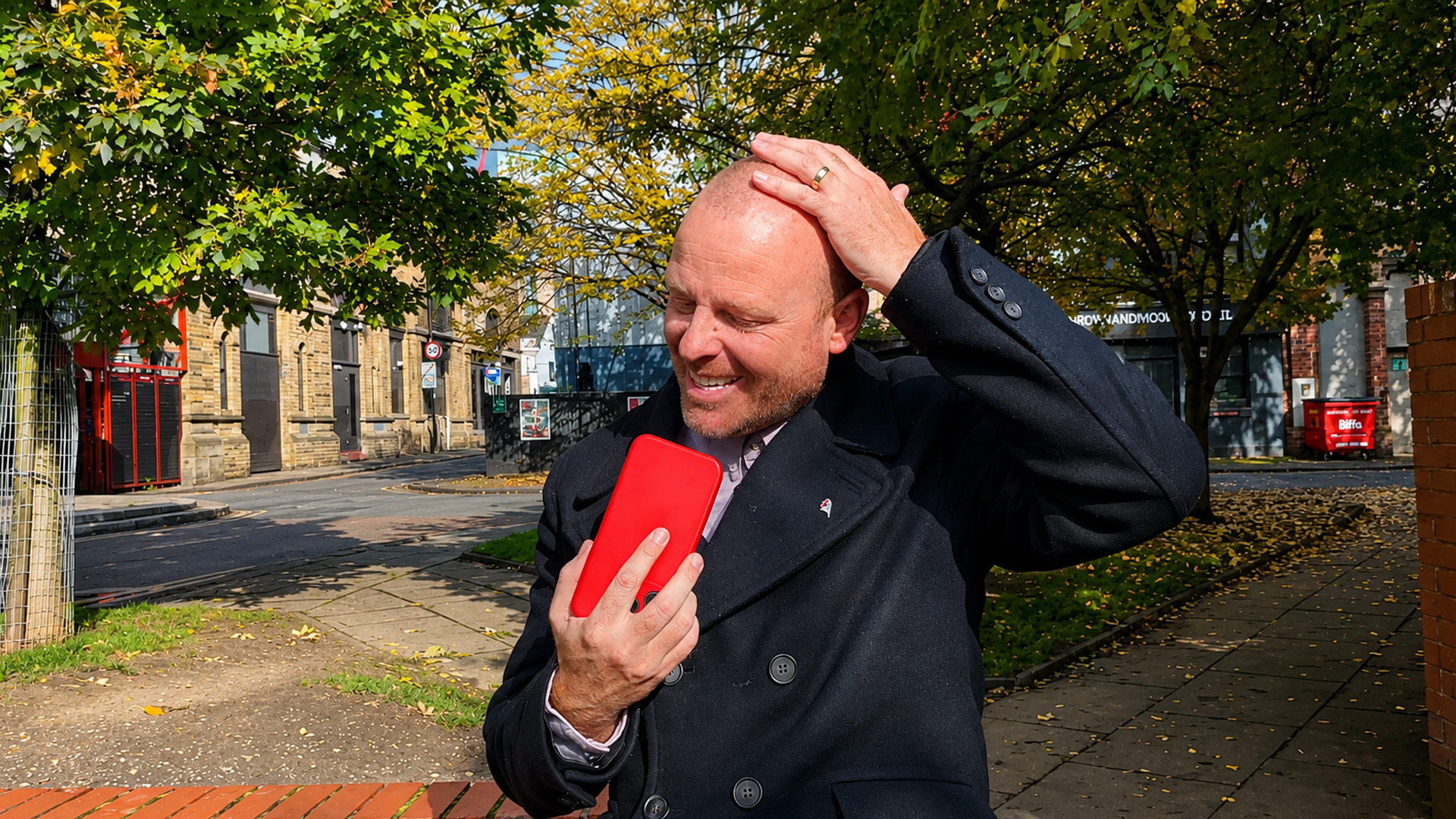 Prank calling an estate agent about moving in