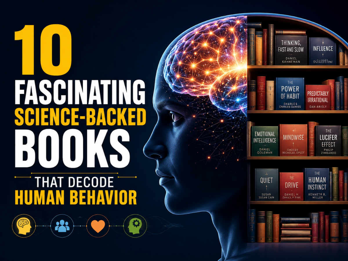 Must-read books: 10 fascinating science-backed books that decode human ...