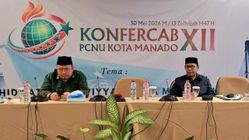 KH Ahmad Rajafi dan KH Rikson Hasanati kembali pimpin PCNU Manado ...