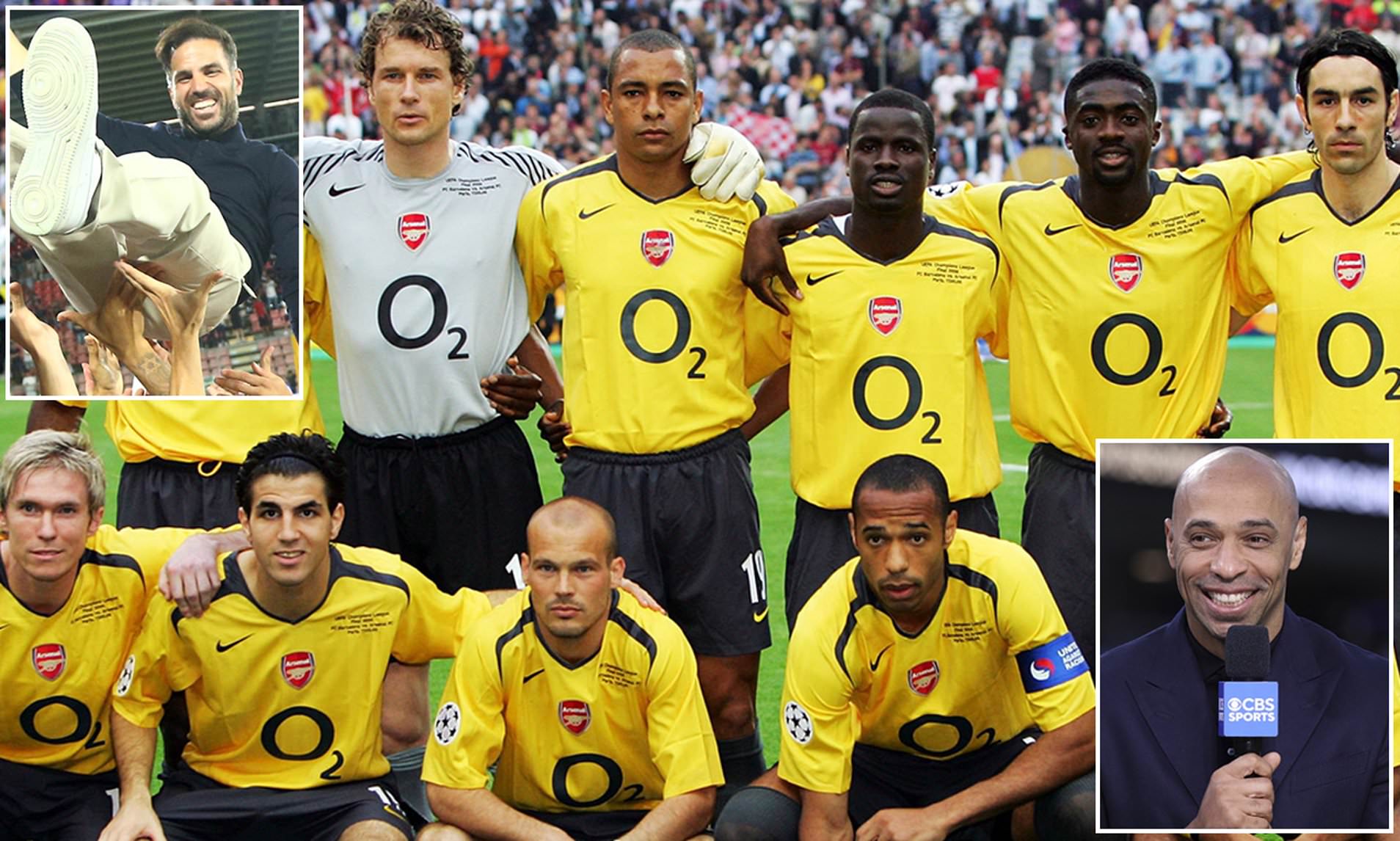 Arsenal's last Champions League final was 20 years ago - so where are ...