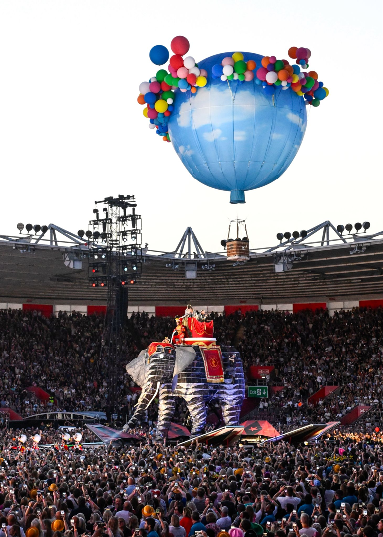 Take That's Circus Live Tour kicks off at St Mary's Stadium in a ...