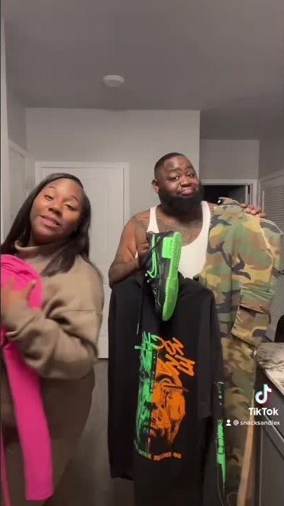 Couple's fashion transformation