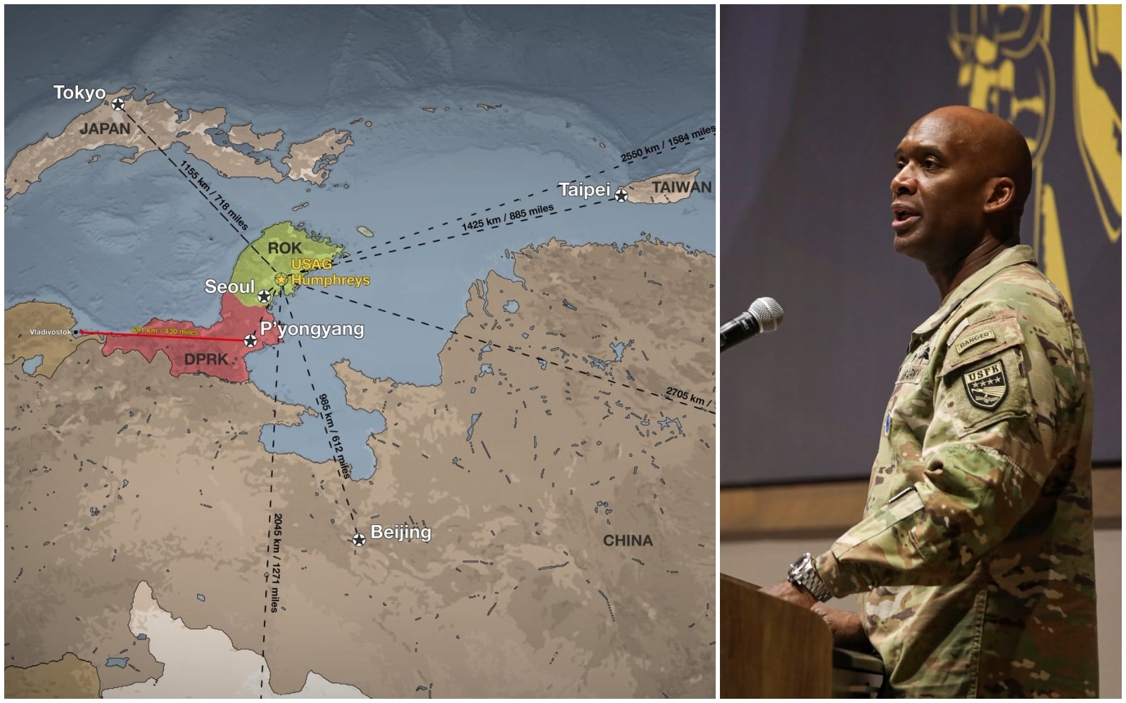 USFK commander defends 'Dagger' remark as operational context