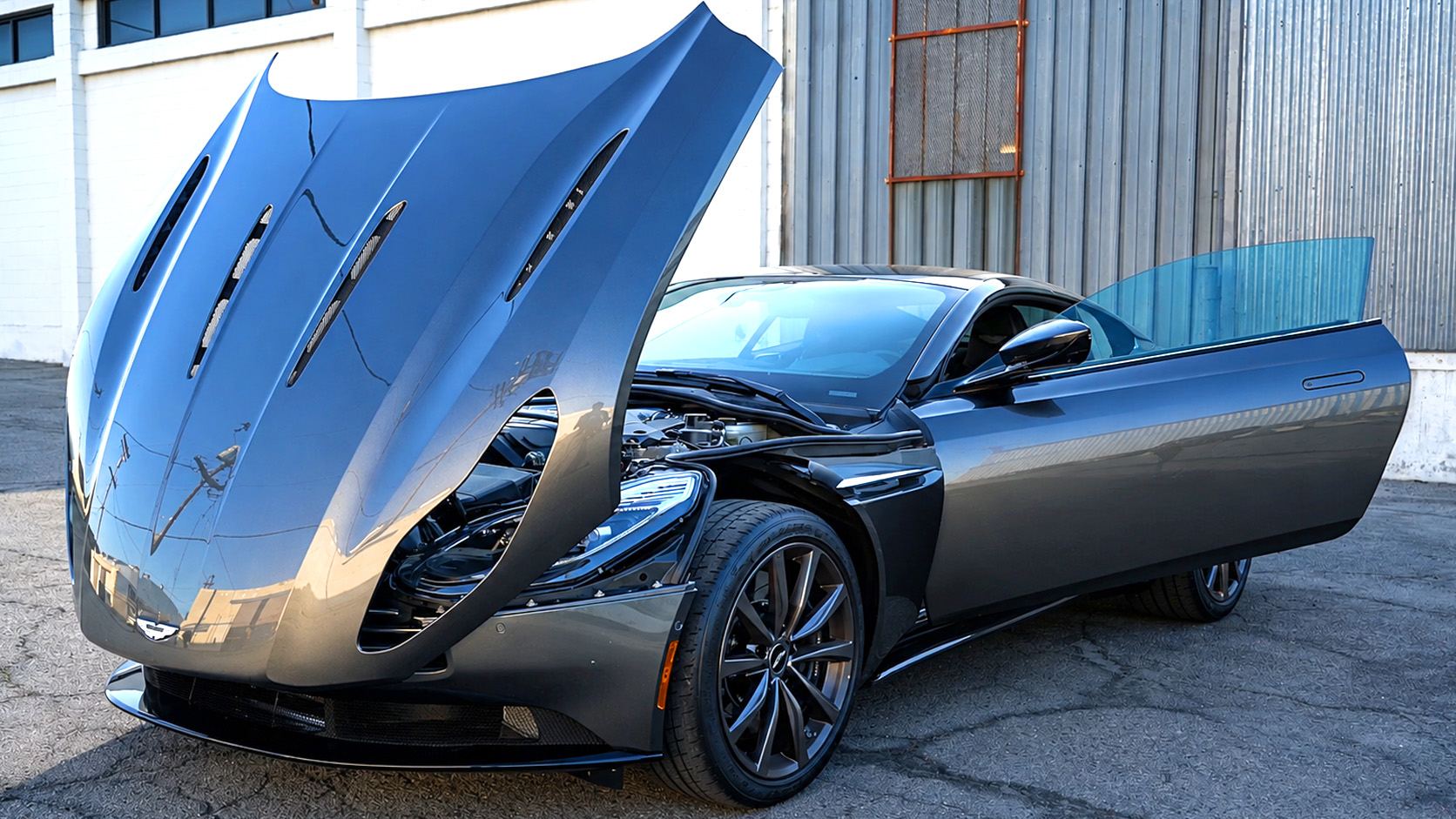 Is the Aston Martin DBS too quiet inside for a 600HP car?