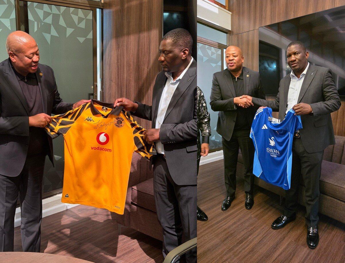 Kaizer Chiefs eyeing Zimbabwean talent? Bobby Motaung spotted in Harare