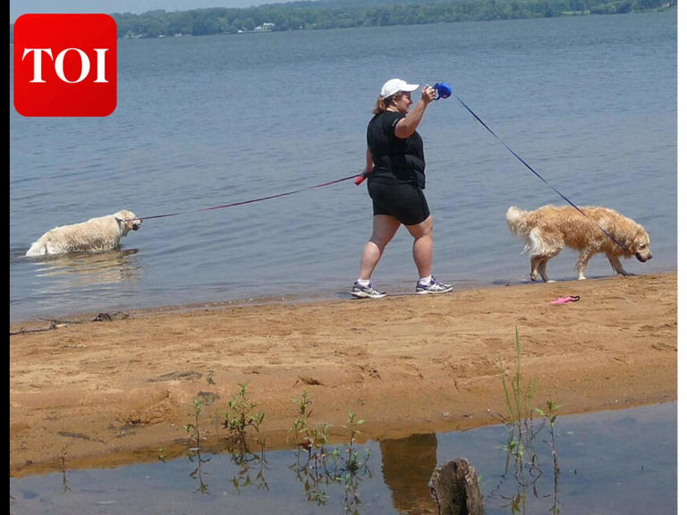 Dog walkers found 2,000-year-old footprints on a Scottish beach before ...
