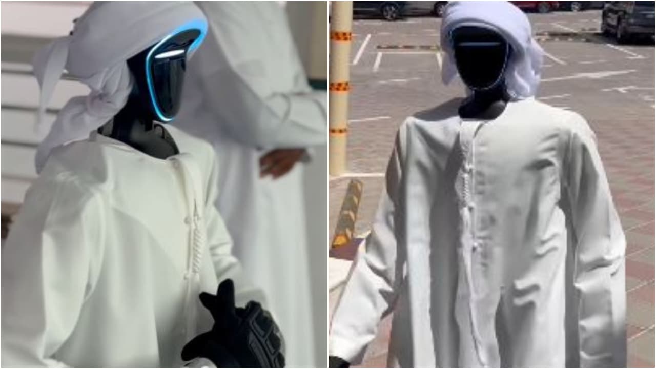Viral video: Humanoid robot performs Eid prayer inside Dubai mosque ...