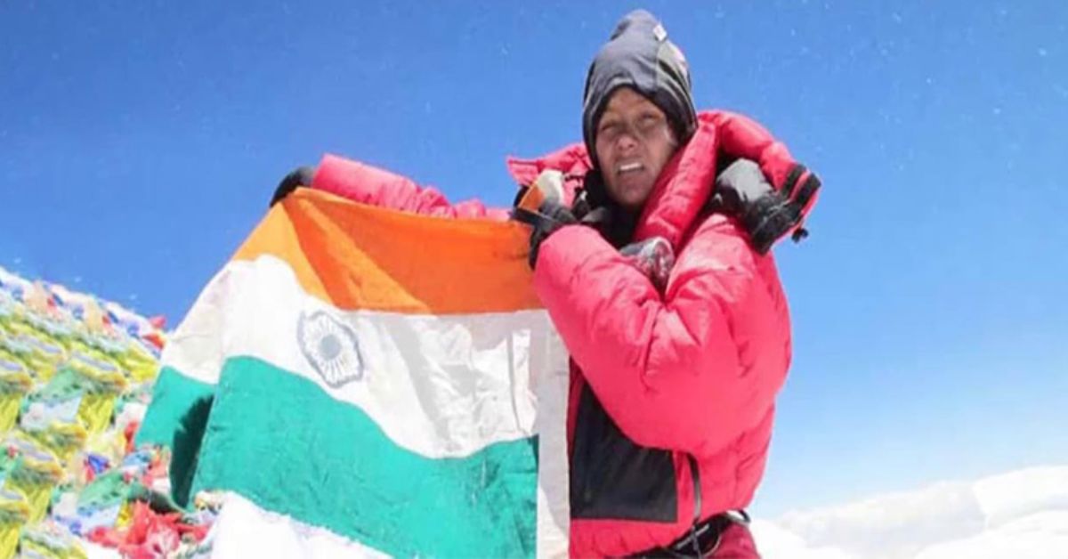 Who was the first Indian woman to climb Mount Everest?