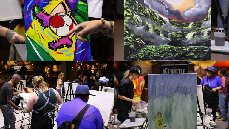 Art Battle Philadelphia celebrates 2nd anniversary with soccer-inspired ...