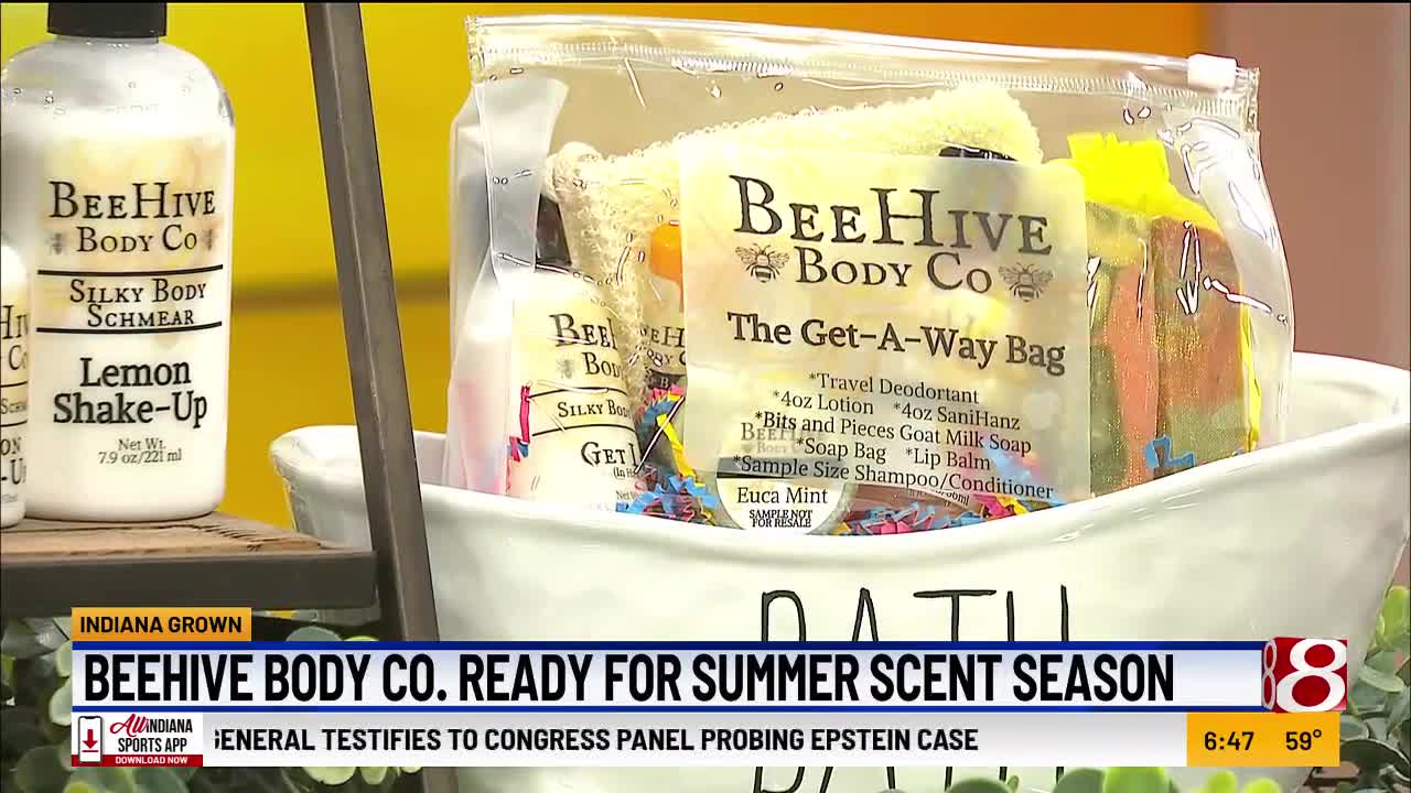 Indiana Grown: BeeHive Body Co.'s summer scents