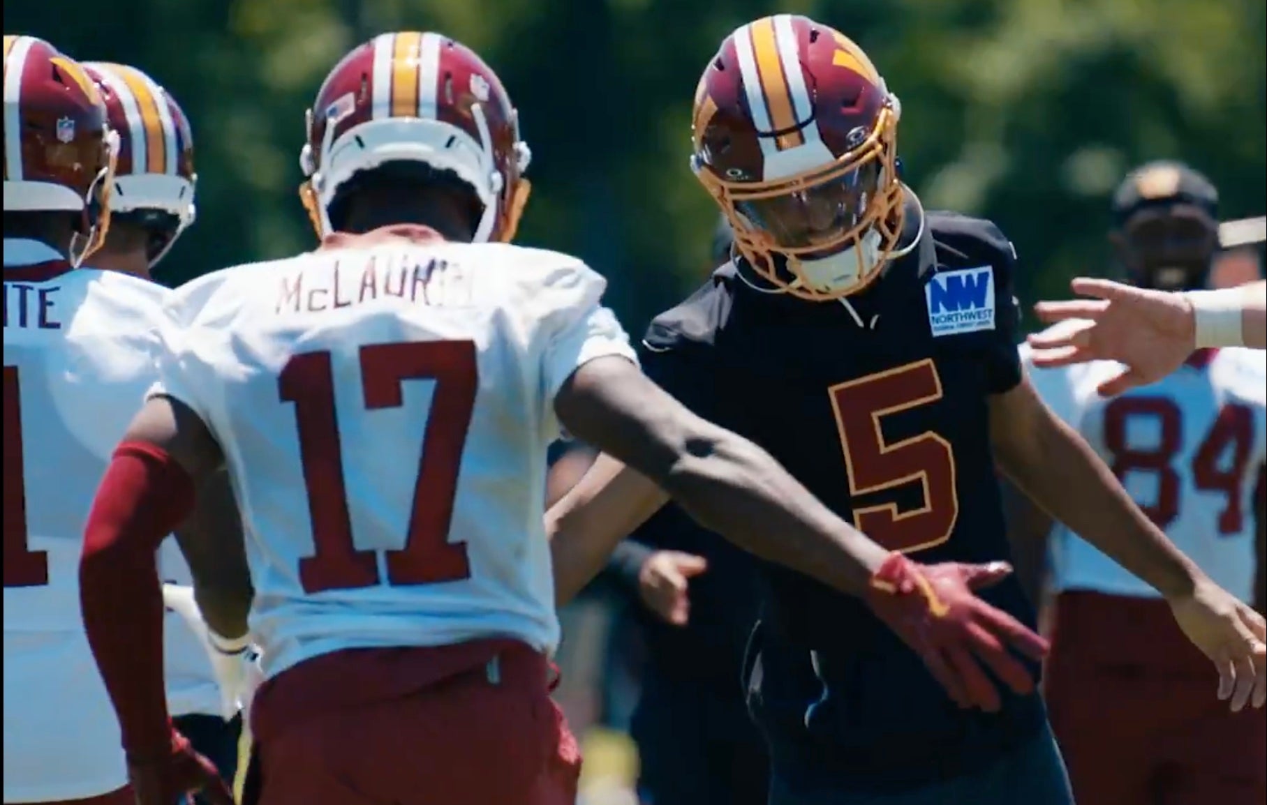 Jayden Daniels and Terry McLaurin already look like they're back to the ...