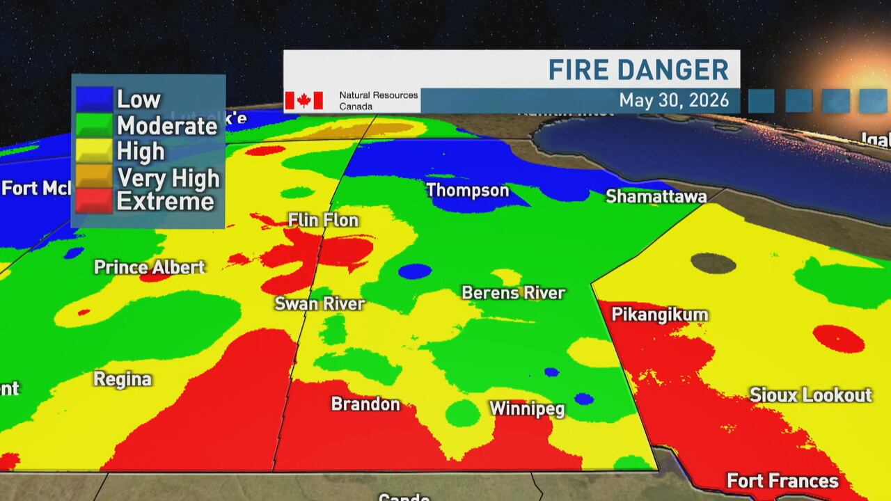 Riley Laychuk's weekend forecast: Hot weather continues