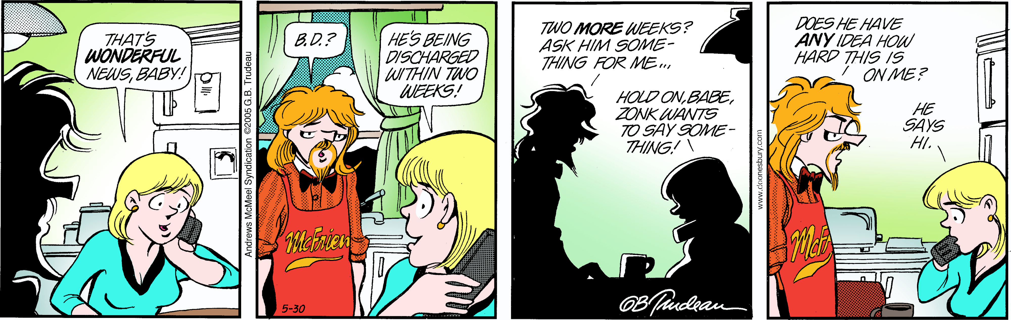 Doonesbury by Garry Trudeau