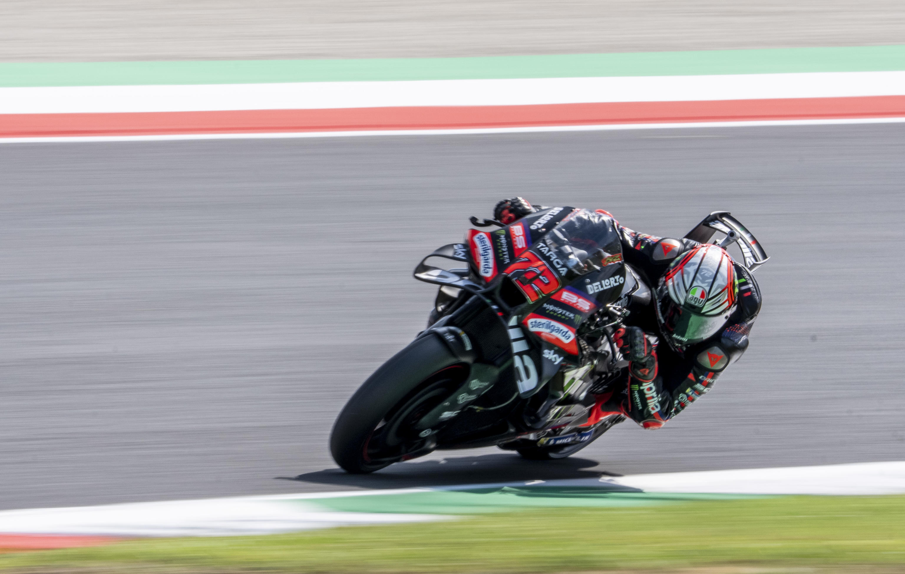 MotoGP: il casco di Bezzecchi replica quello di Alex Zanardi