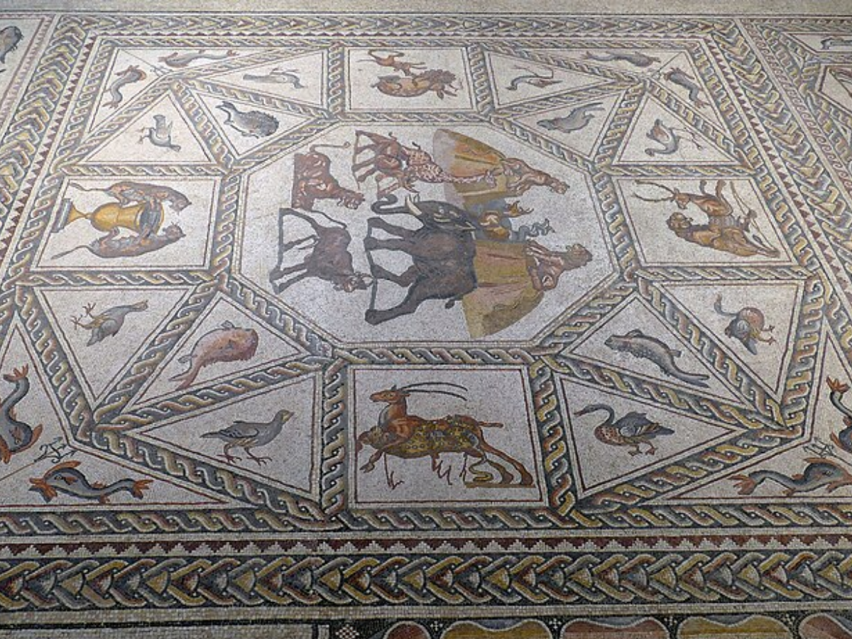In 1996, road workers in Lod found a Roman sea scene hidden beneath the ...