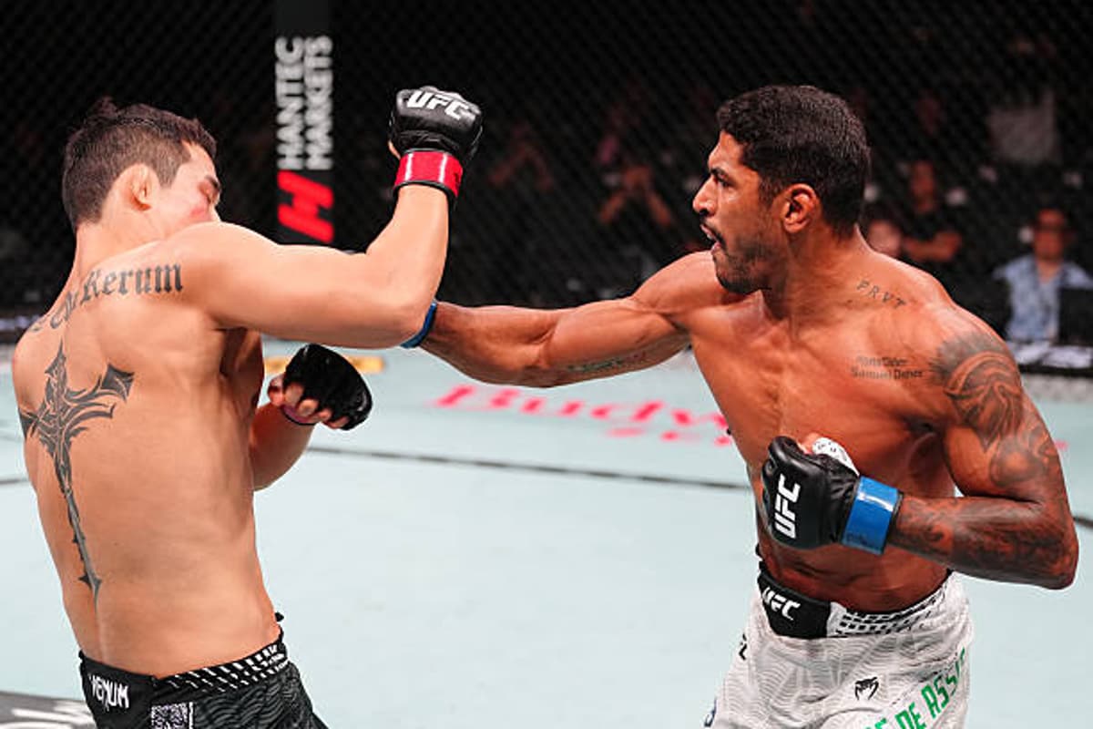 Luis Felipe Dias comanda festa brasileira no card preliminar do UFC Macau