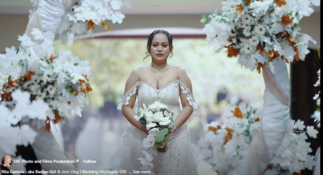 Badjao girl Rita Gaviola is now married