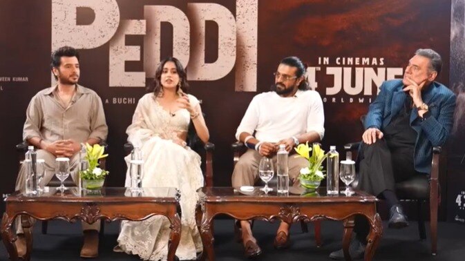 Video: Ram Charan, Janhvi Kapoor and Peddi cast discuss the film's journey