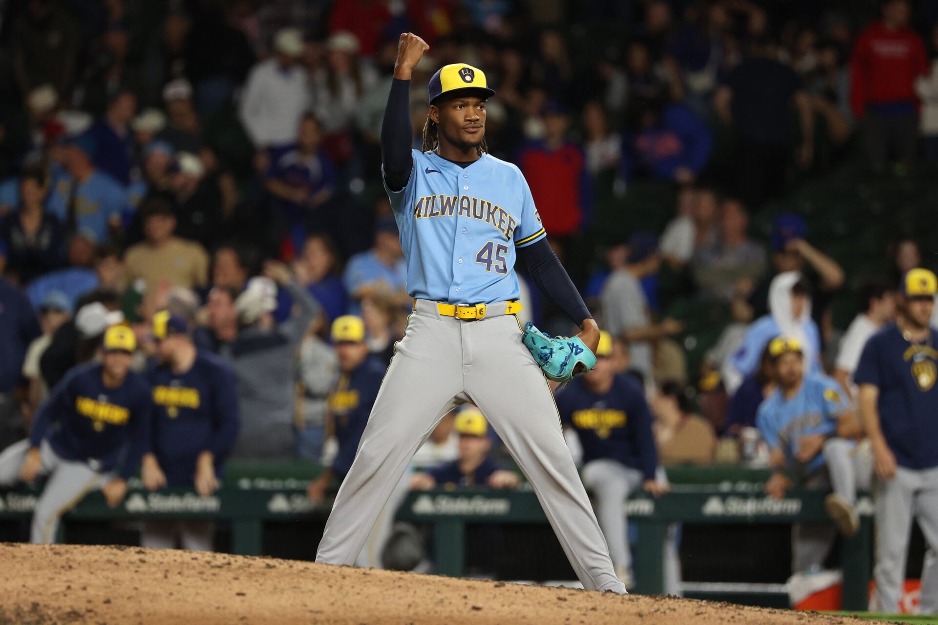 Milwaukee Brewers pitcher Abner Uribe’s punishment for controversial ...
