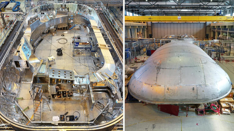 World’s largest tokamak cools 330-ton superconducting magnet for fusion ...