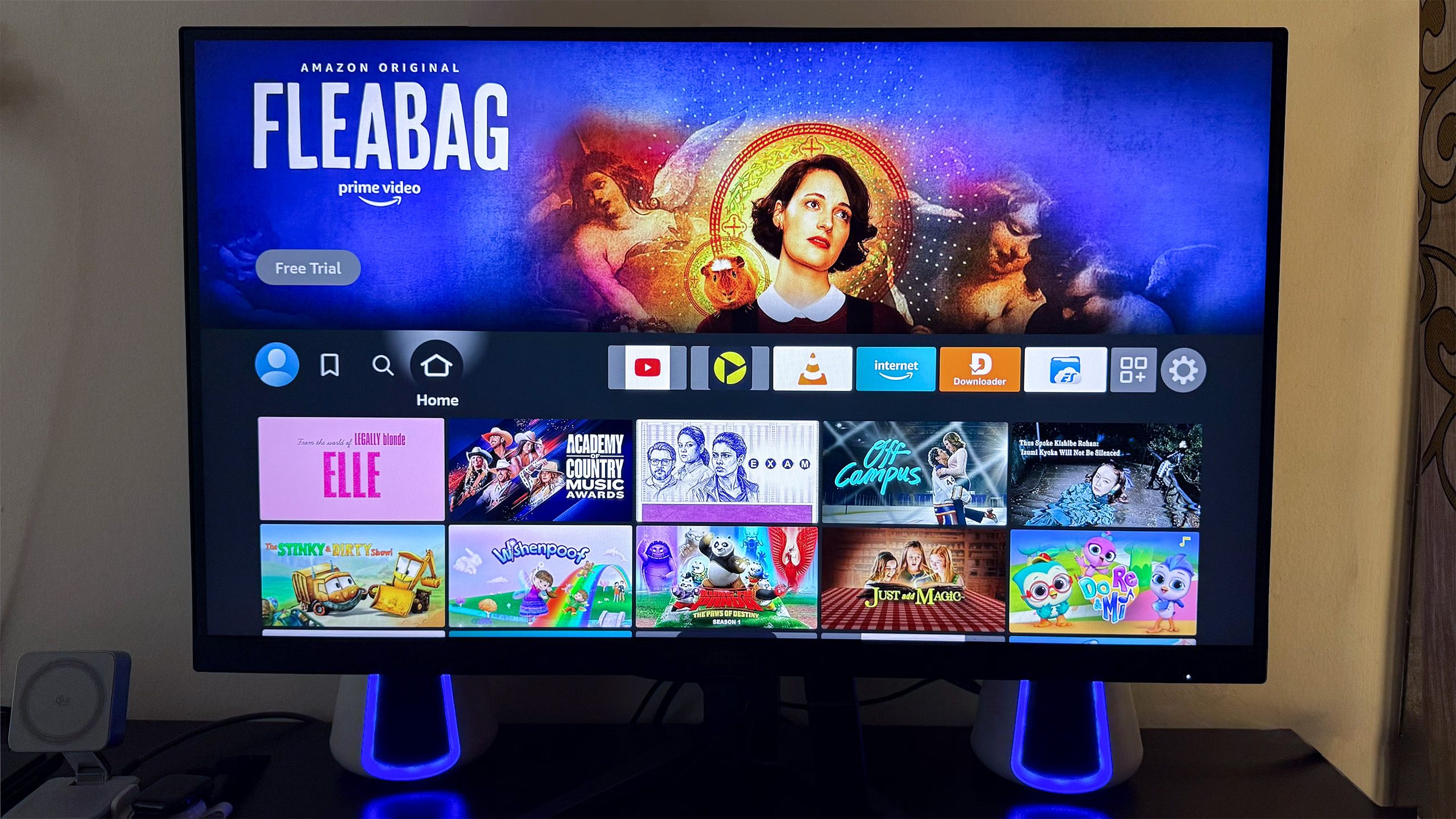 I built my own smart TV setup with a monitor and a cheap device, and it ...