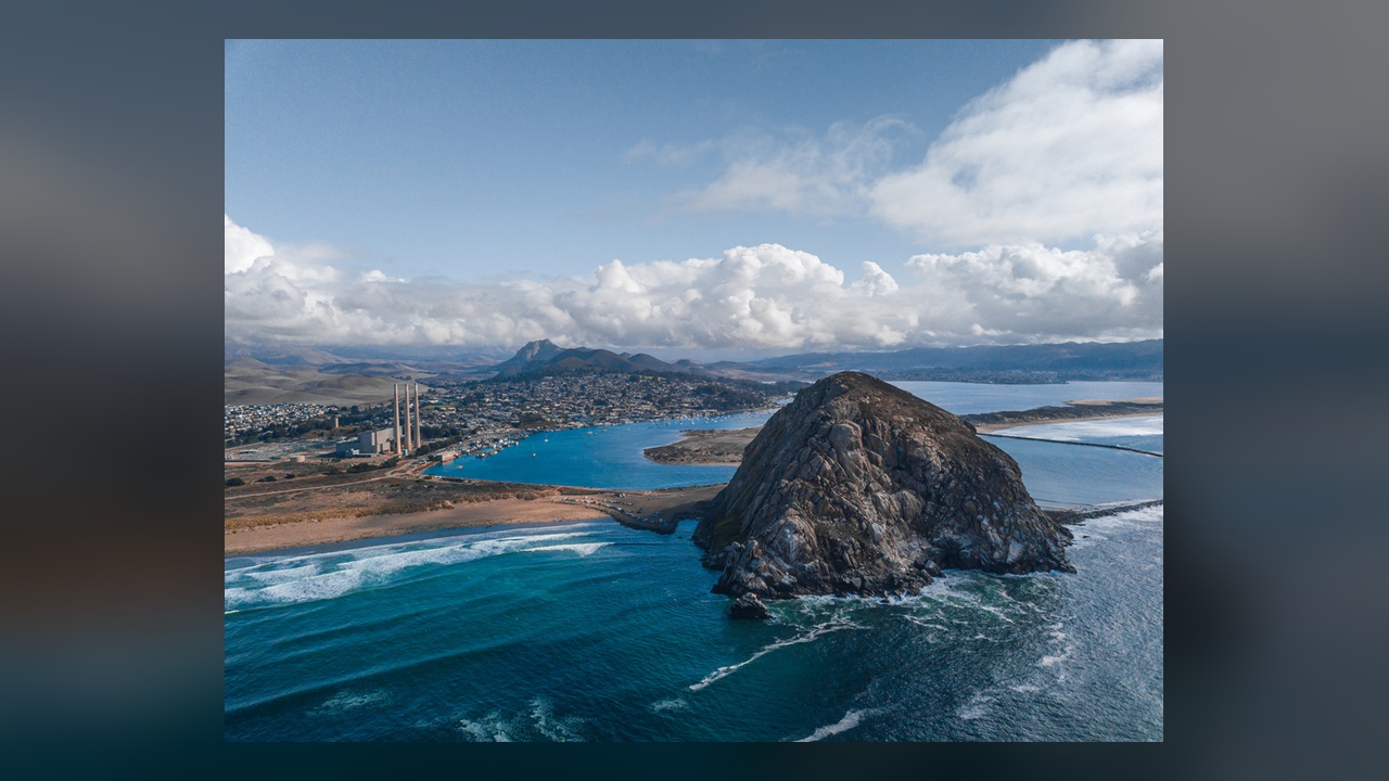 A 581-foot volcanic rock guards this California harbor and the kayaking ...