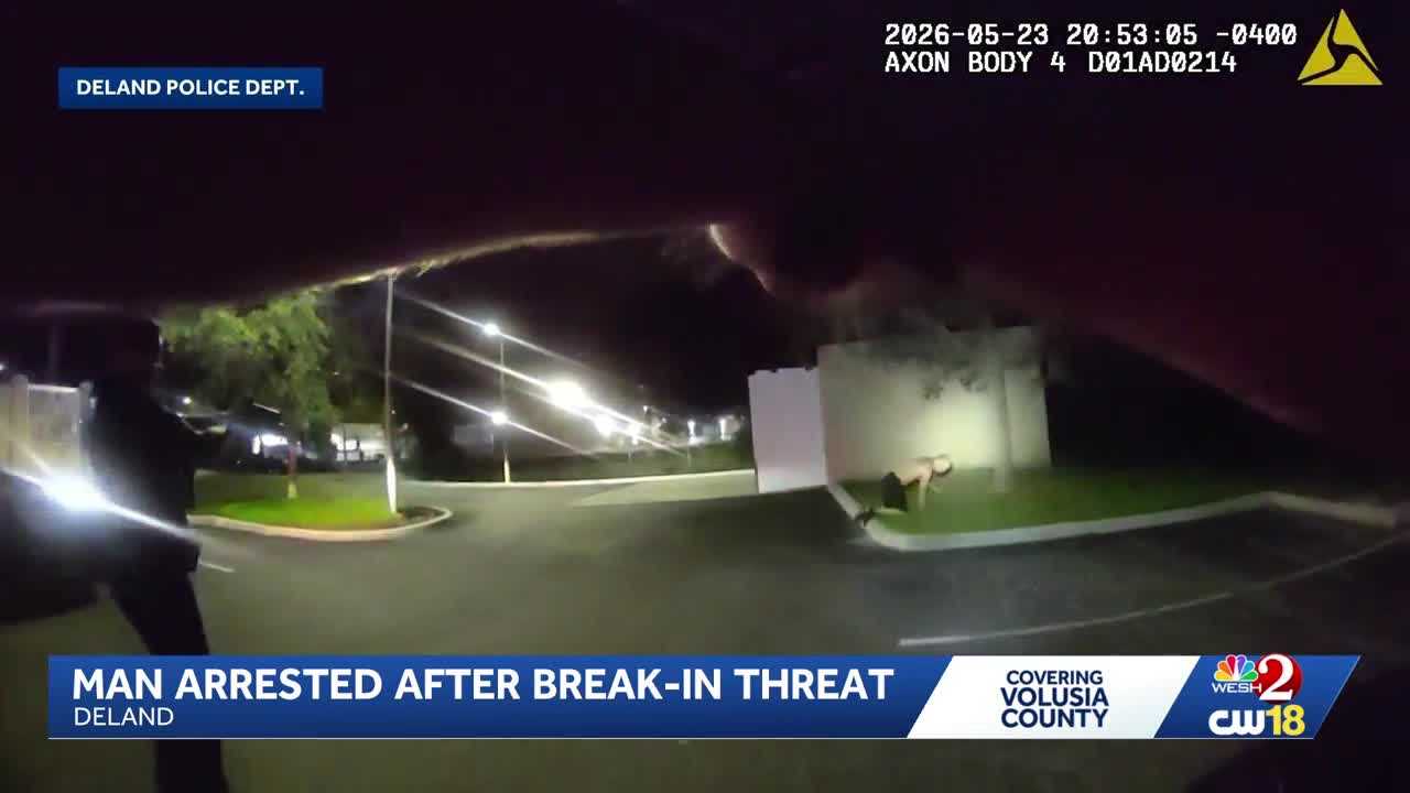 Homeowner fires warning shot after man tries to break in, Volusia ...