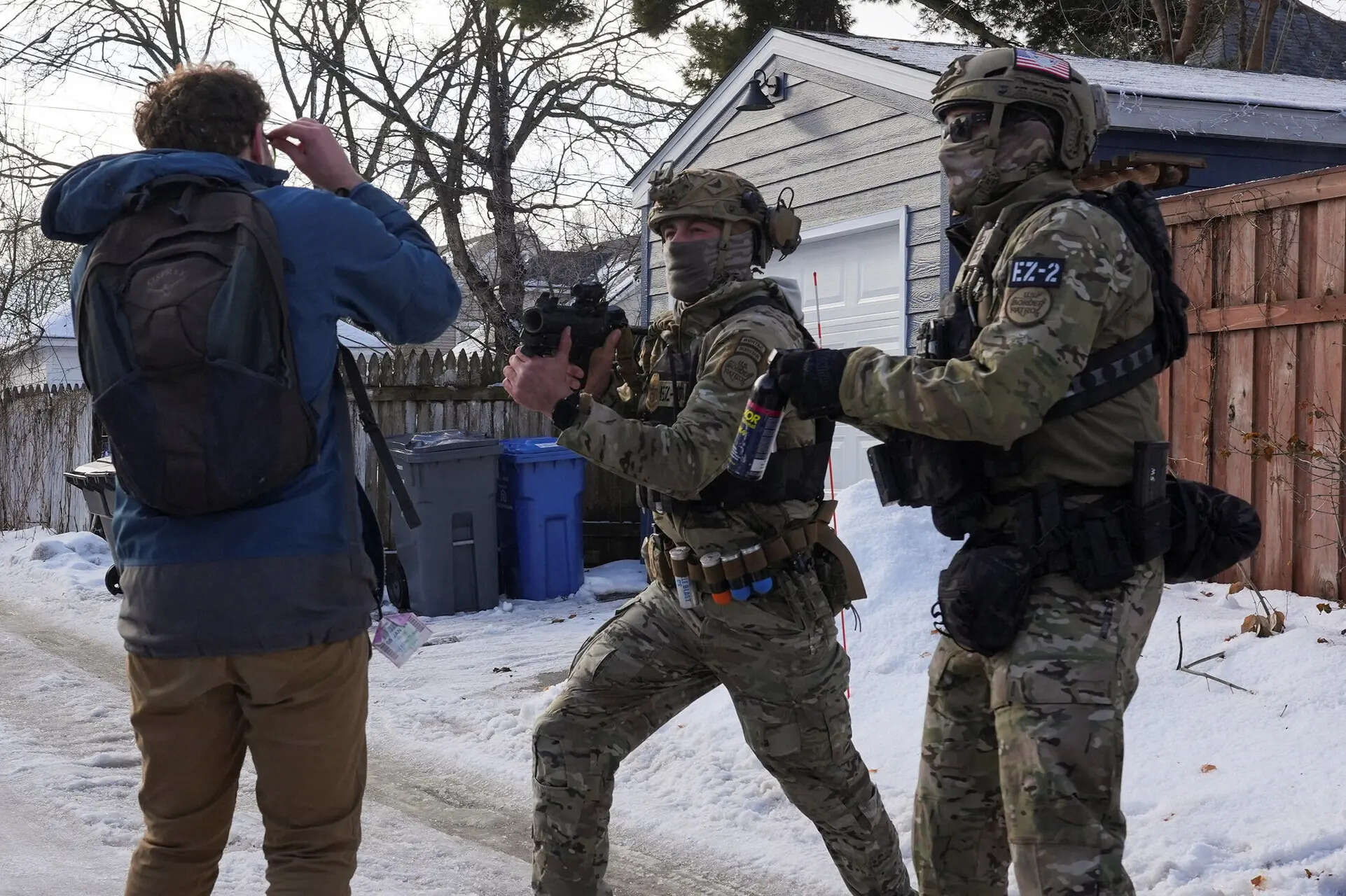 ICE agent arrested in Texas over Minnesota shooting during ...