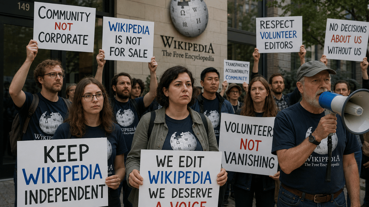 Wikipedia’s volunteer army is threatening to walk out — and the ...