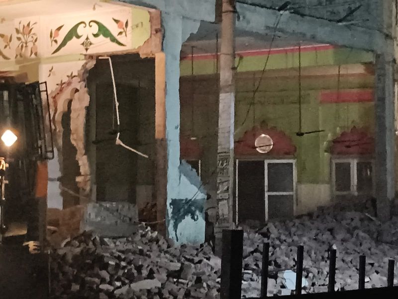 Faridabad demolition drive: Mosque, temples razed to clear path for ...