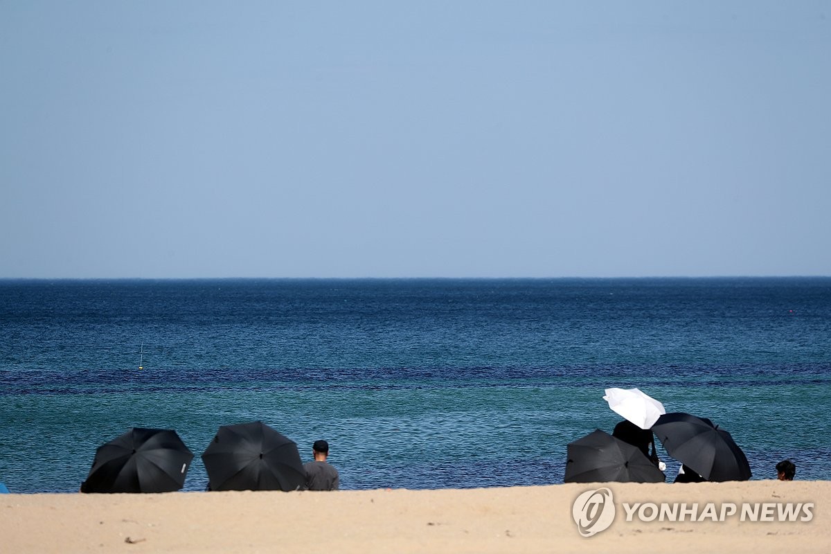 Early summer beach
