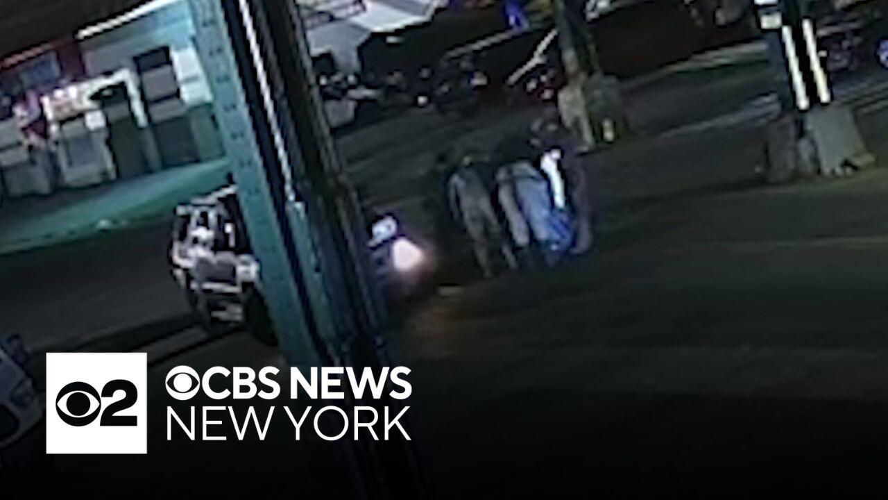 NYPD searching for men caught on camera climbing into sewer system
