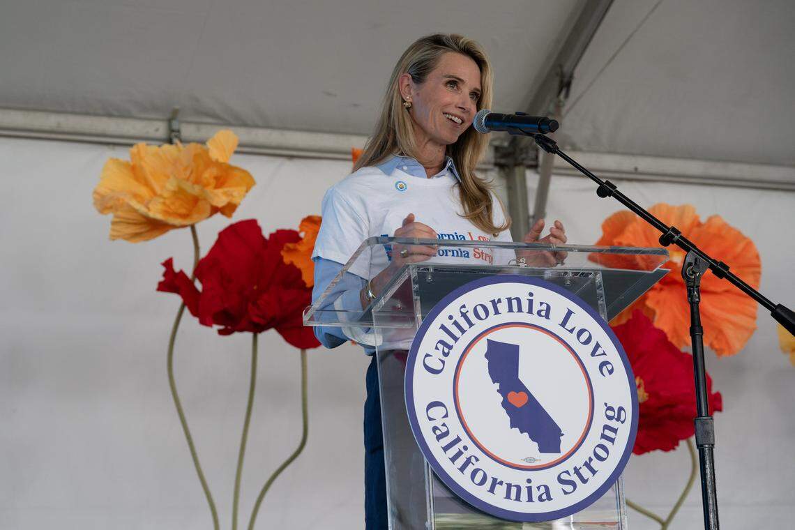 Jennifer Siebel Newsom encourages sports for CA body, mind at ...