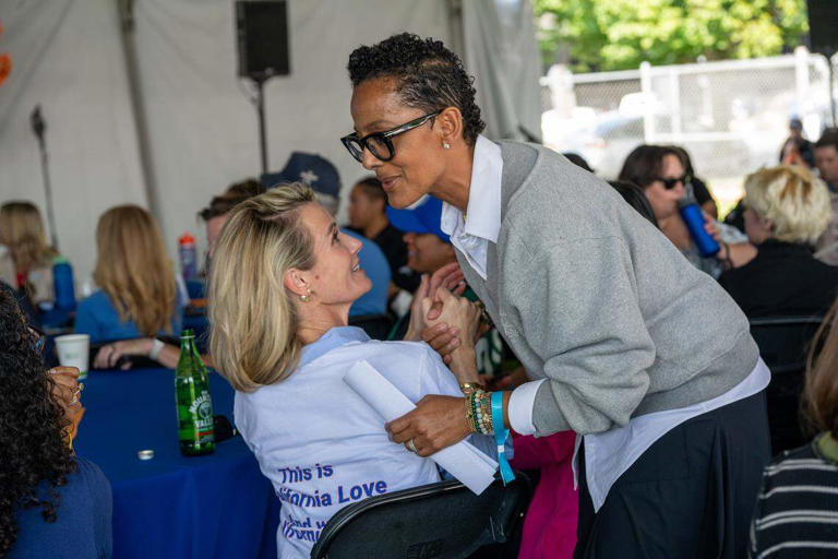 Jennifer Siebel Newsom encourages sports for CA body, mind at ...