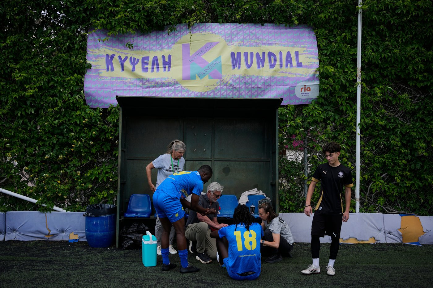 Migrant amateur teams in Greece get into World Cup spirit before new EU ...