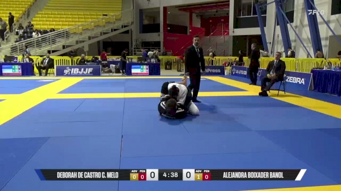 Alejandra Boixader Banol vs Deborah De Castro C Melo 2026 World Jiu ...