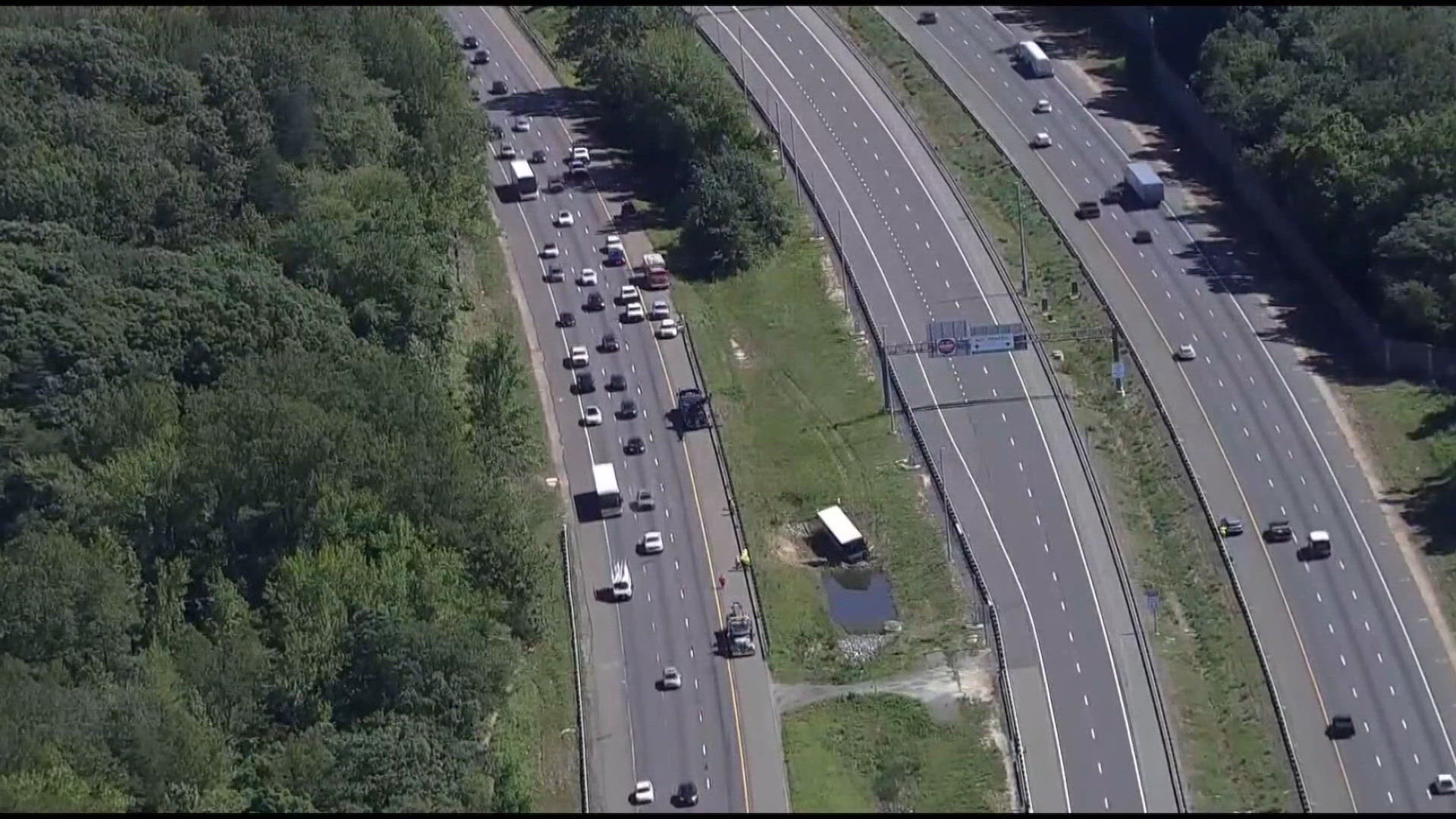 Five dead, dozens hurt in Virginia bus crash headed for Charlotte