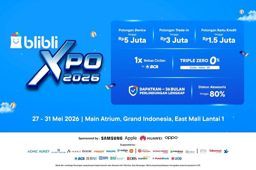 Blibli kembali gelar XPO 2026 di Jakarta, bawa promo gadget besar