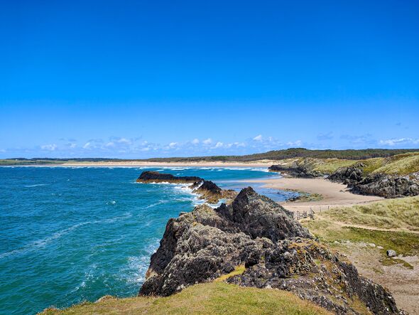 Best beach in Britain with white sand and bright blue water that looks ...