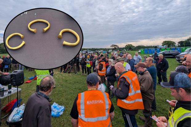 Three Bronze Age gold torcs found in 'incredibly rare' discovery