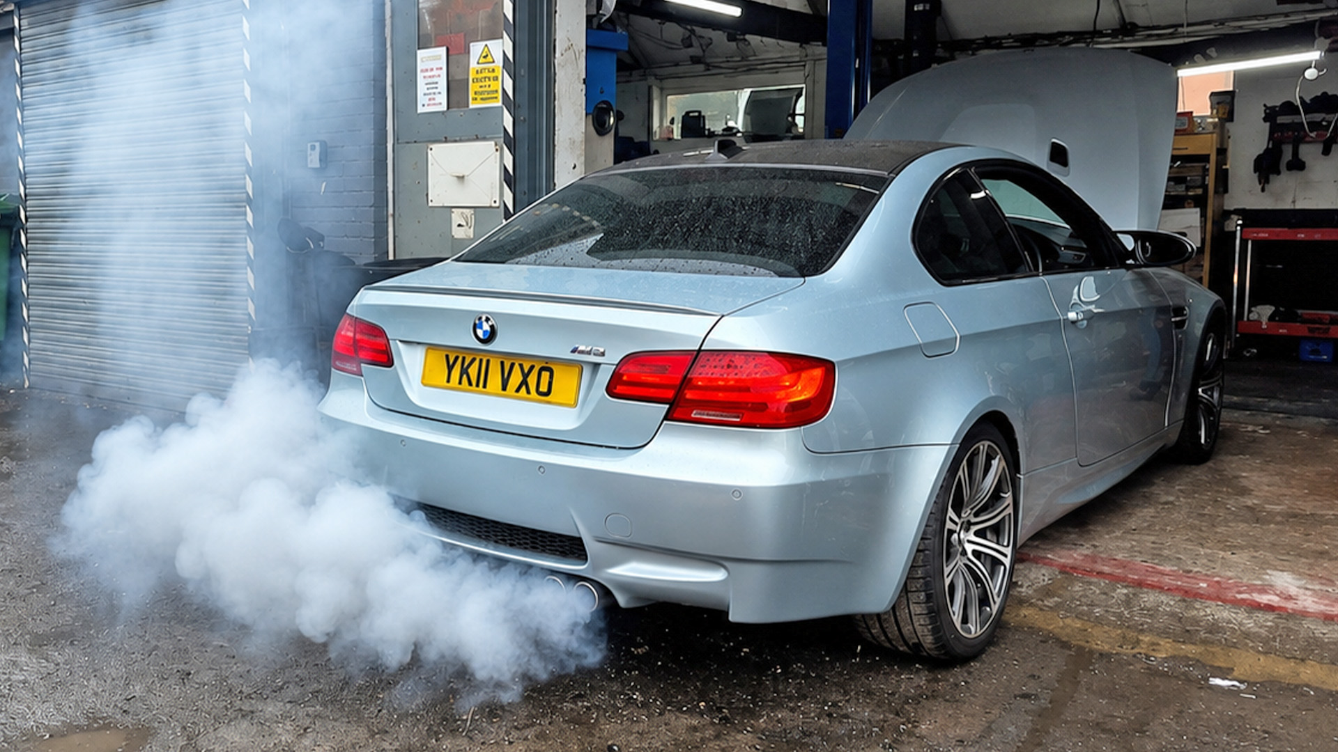 Buying this auction M3 reveals serious hidden engine problems