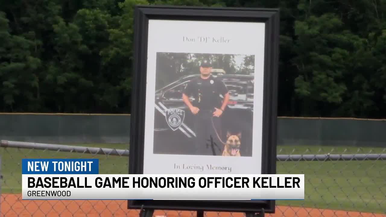 Greenwood community honors fallen Sgt. Don ‘DJ’ Keller at baseball game