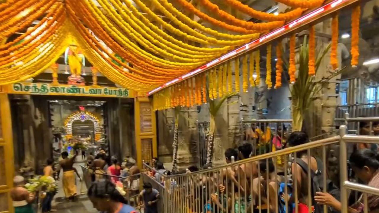 Vaikasi Visakam: Thousands throng Madurai's Murugan temple for festival