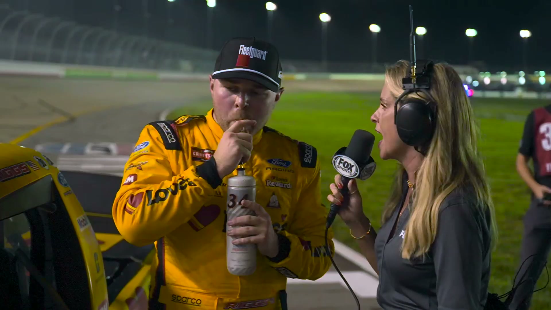 Riggs hopes he 'put on a show' in last-lap thriller