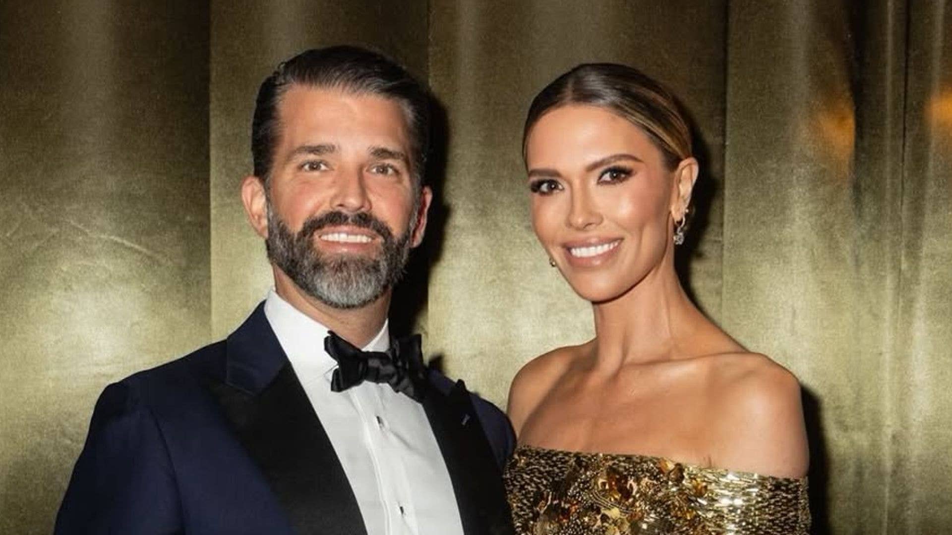 Donald Trump Jr. shares moving video of his intimate wedding to Bettina ...